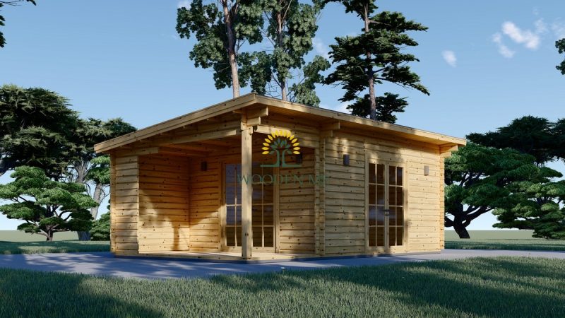 Wooden cabin Carl. a multi-purpose cabin at affordable price!