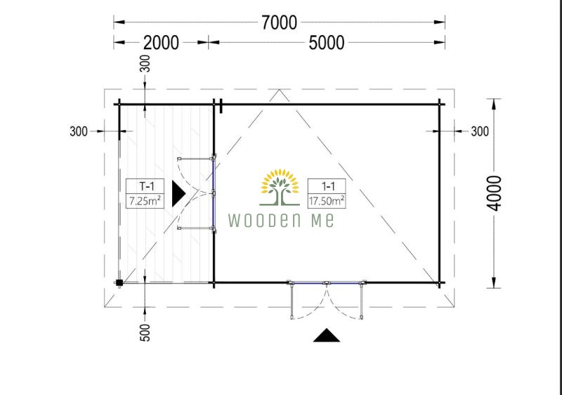 Wooden cabin Carl. a multi-purpose cabin at affordable price!