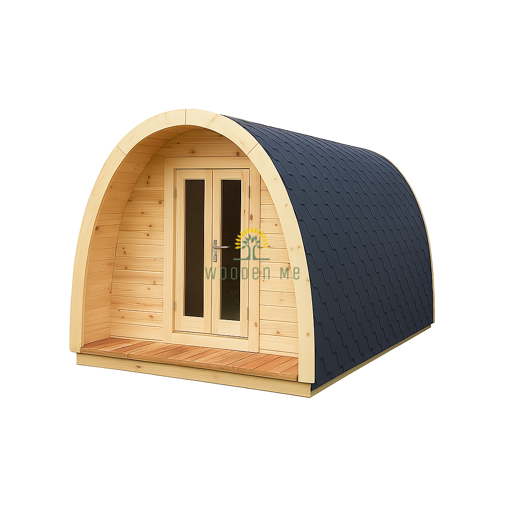 Luxury Insulated Camping Pod 3.25 x 4.8m – Cozy Glamping Stay