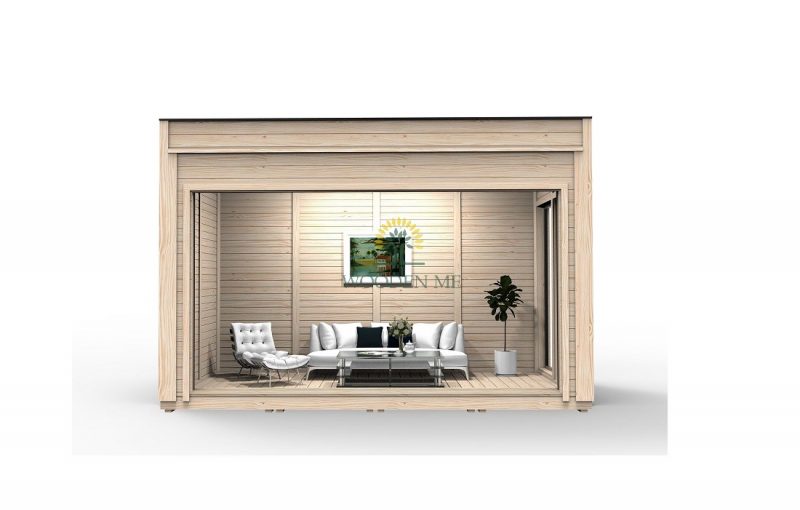 Modular cabin 2m x 4m it is most popular from our prefabricated moduls