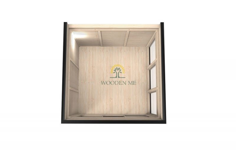 Modular cabin 3m x 3m it is most popular from our prefabricated moduls