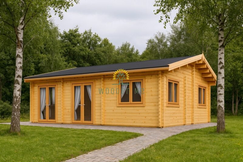 Wooden House Alice – 72 m² Spacious Family Cabin