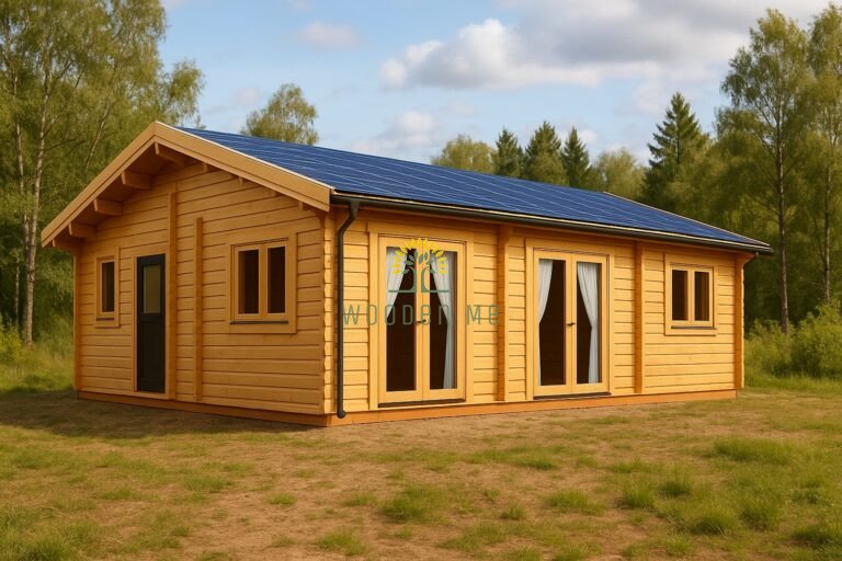 Wooden House Alice – 72 m² Spacious Family Cabin