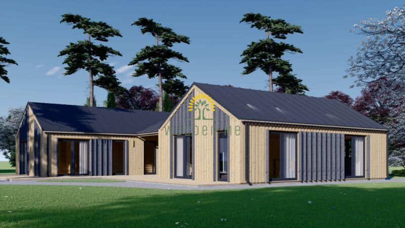 SCARLET Wooden House 139 m² – Spacious & Elegant Living